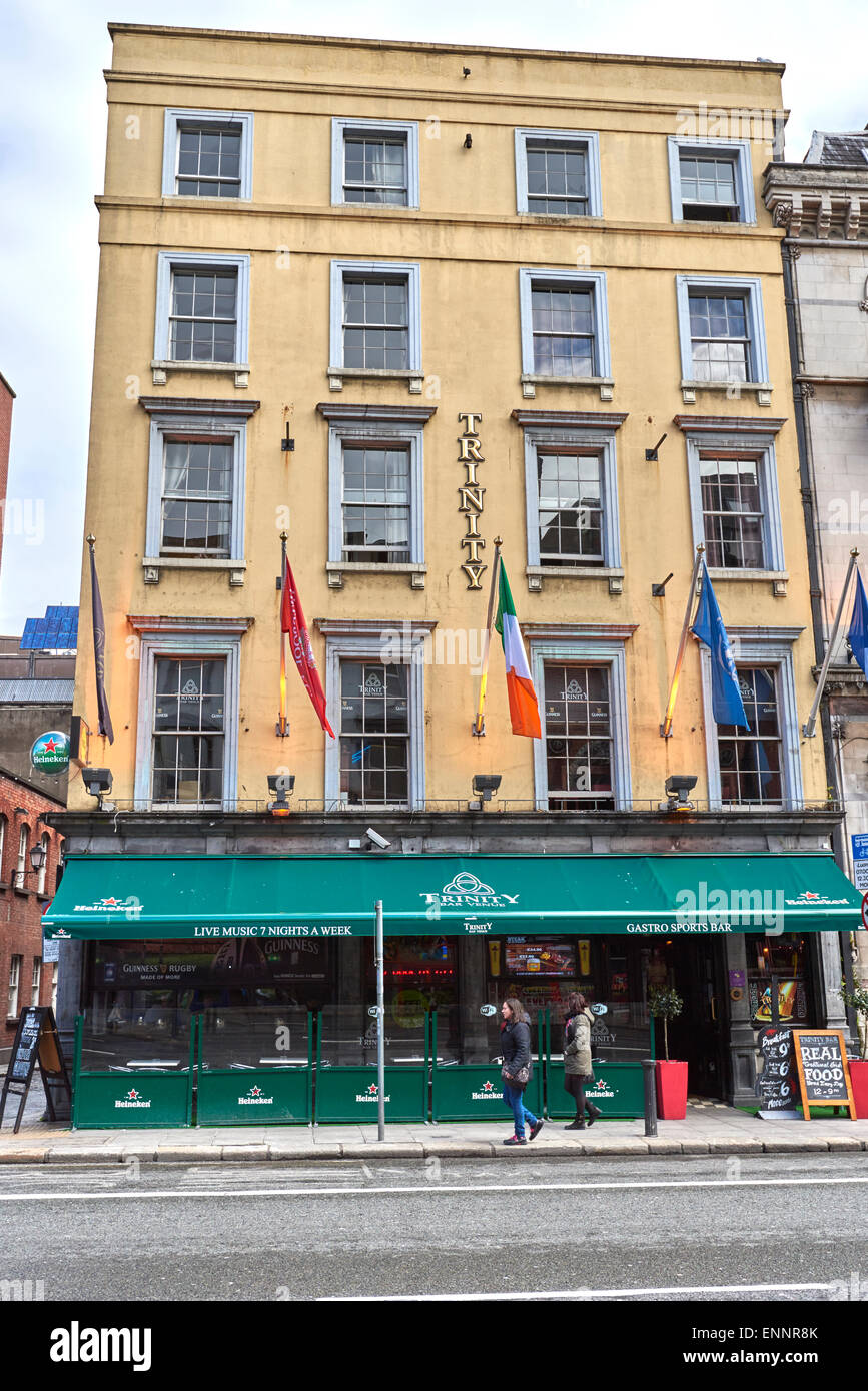 Dublin the capital and largest city of Ireland Stock Photo - Alamy