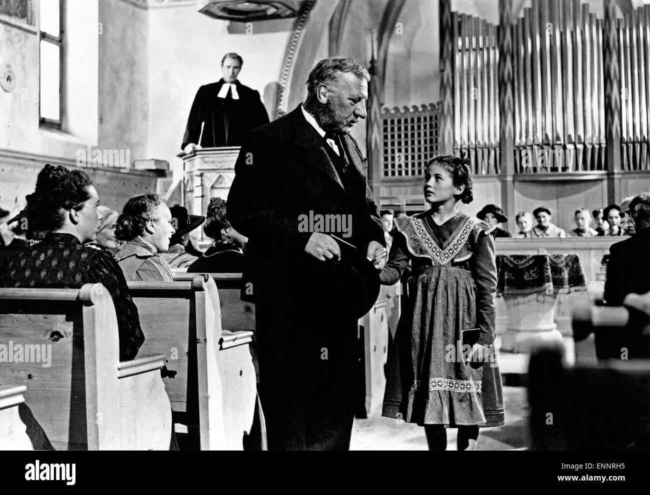 Heidi, Schweiz 1952, Regie: Luigi Comencini, Darsteller: Carl Wery ...