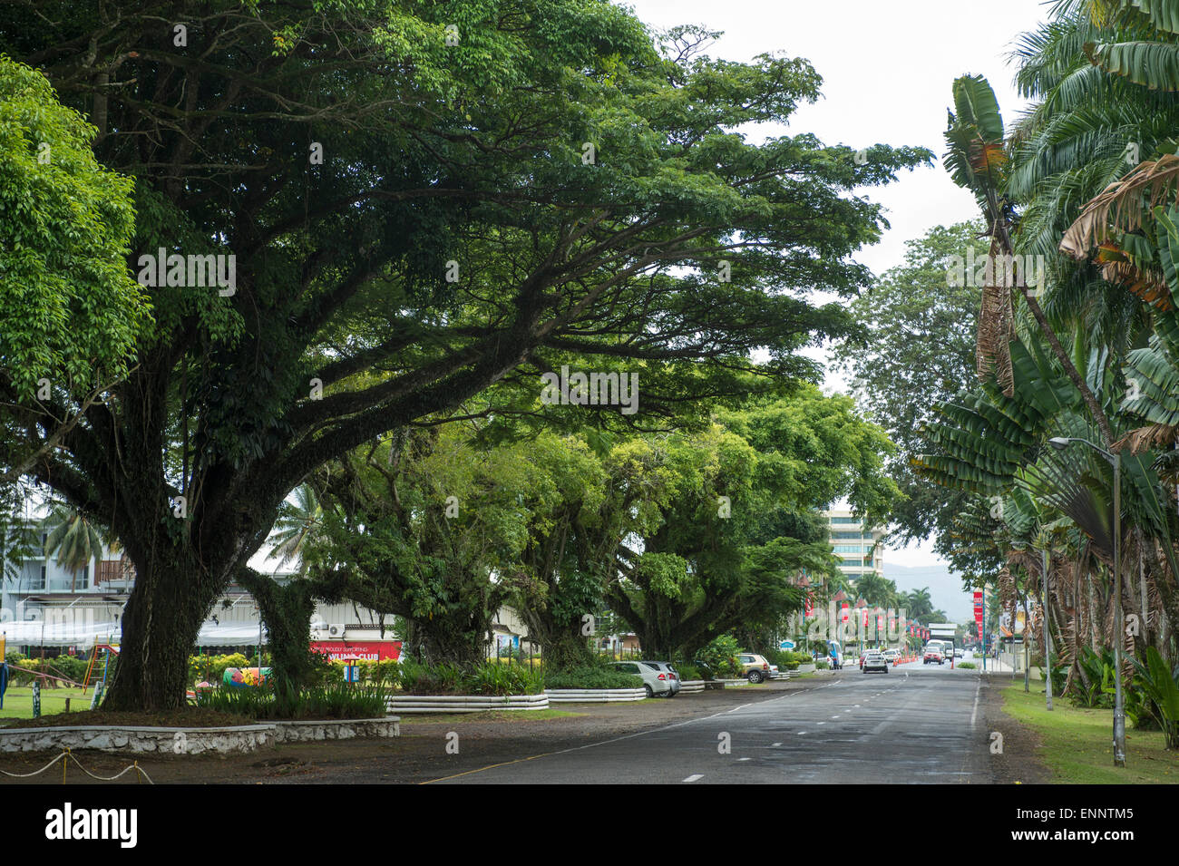 Queen Elizabeth Drive, Suva, Fiji Stock Photo - Alamy