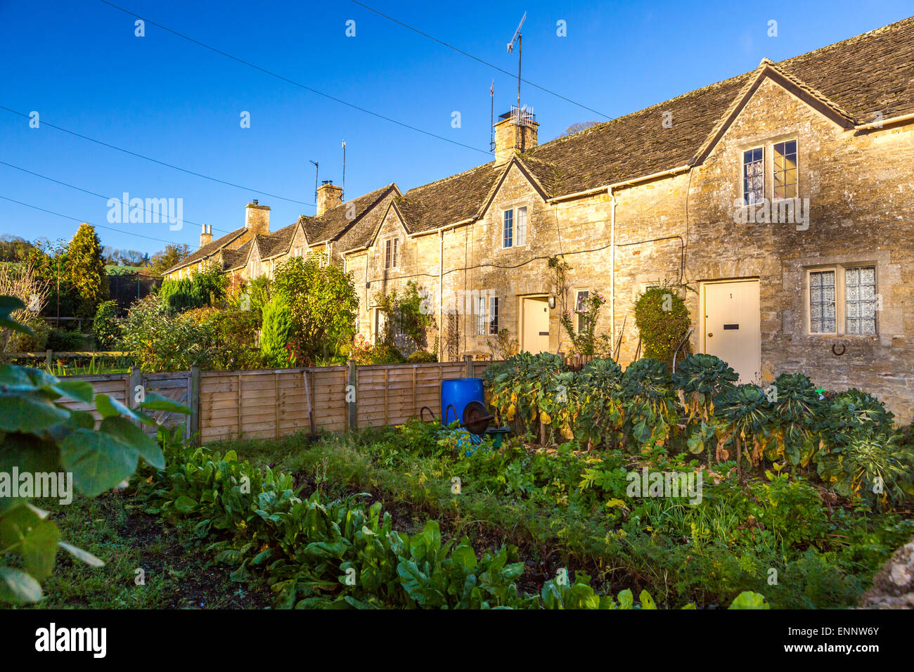 Upper Slaughter, Gloucestershire, England, United Kingdom, Europe Stock ...