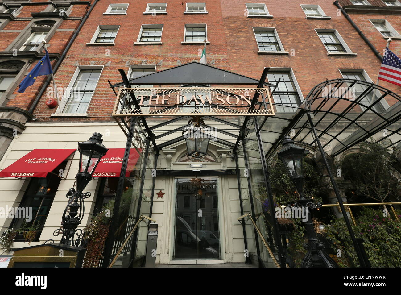 Image of the Dawson Hotel on Dawson Street in Dublin city centre. The ...