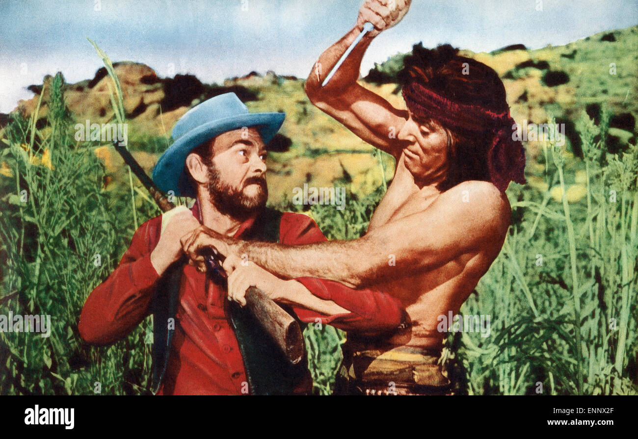 Apache, USA 1954, Regie: Robert Aldrich, Darsteller: Burt Lancaster ...