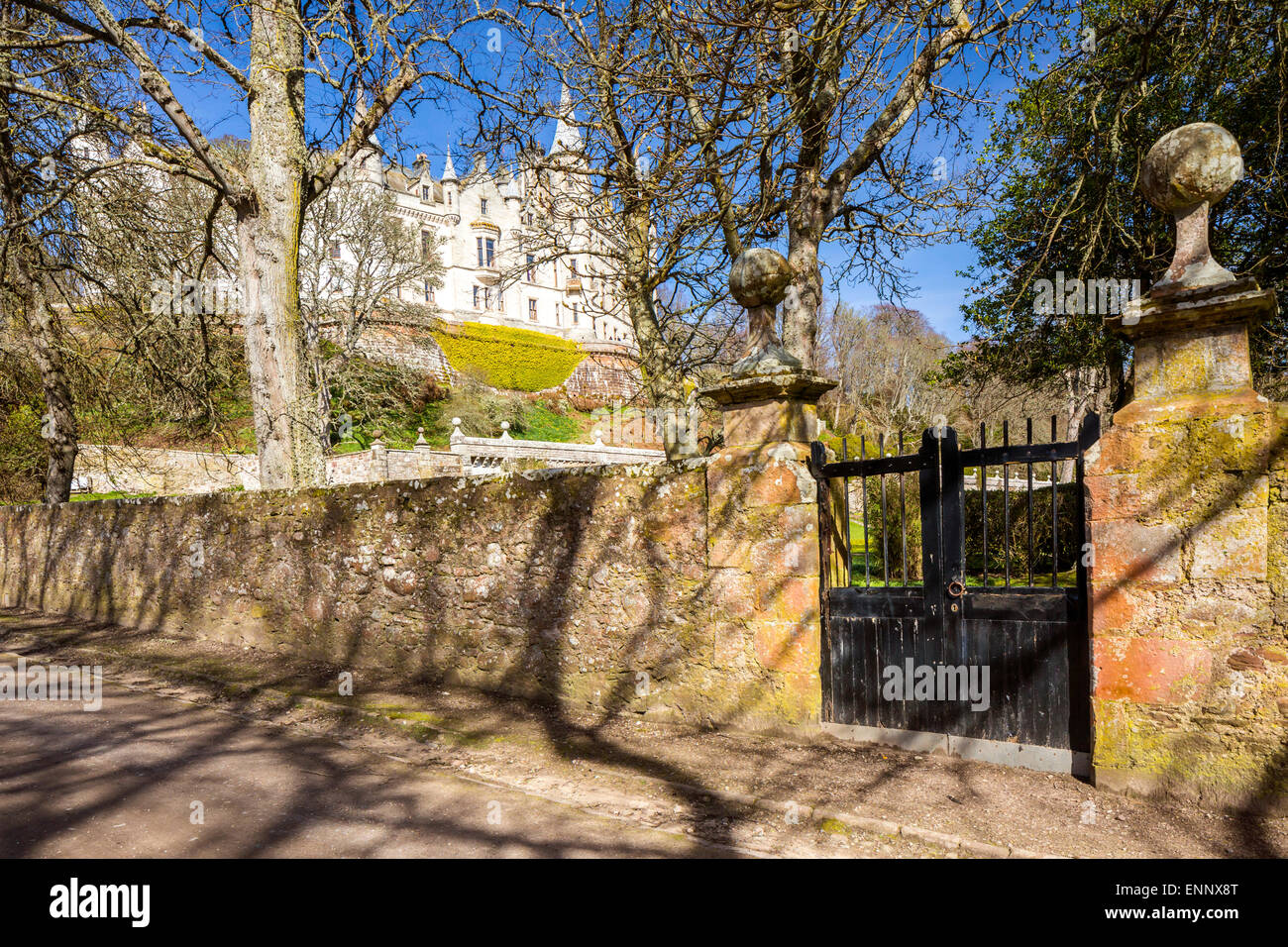 Dunrobin Castle, Sutherland, Highland, Scotland, United Kingdom, Europe ...