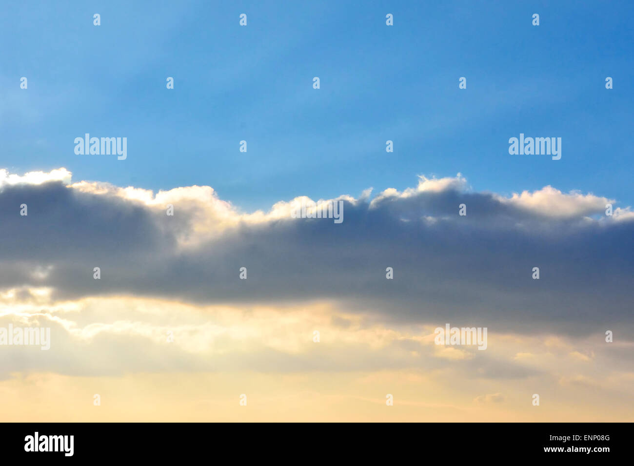 Sky clouds with nice combination of colors and bright Stock Photo - Alamy