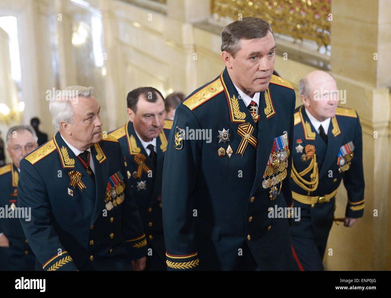 Moscow, Russia. 9th May, 2015. Army general Valery Gerasimov, chief ...
