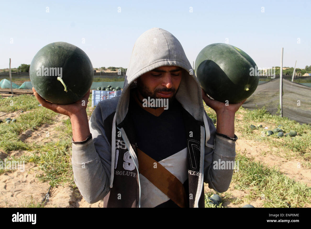Khan Younis, Gaza Strip, Palestinian Territory. 9th May, 2015 ...