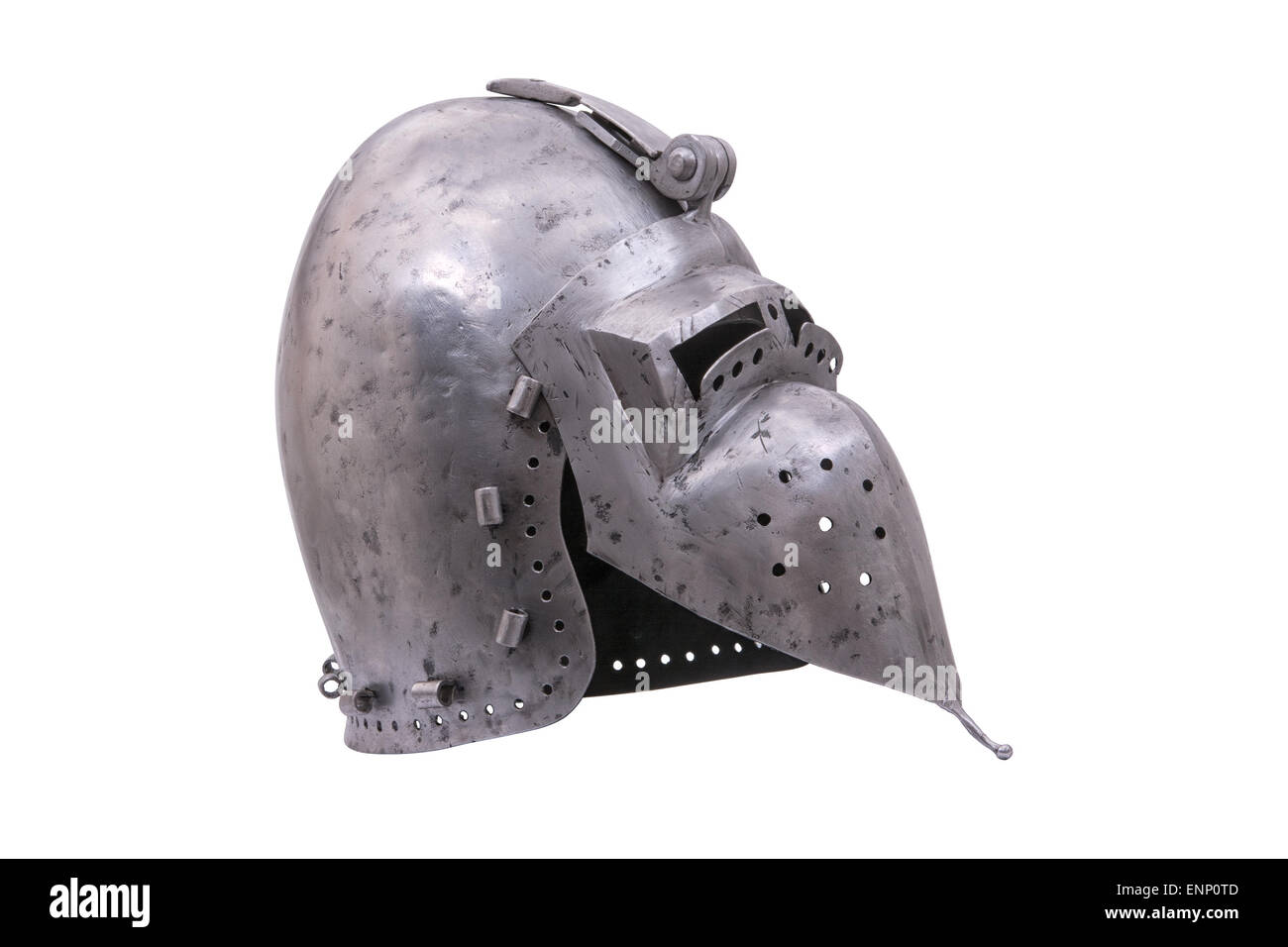 Swiss Klappvisor helmet on the white bacground Stock Photo - Alamy