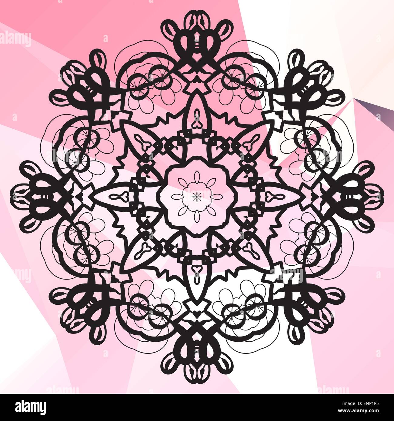 Bunch mandala Stock Vector Images - Alamy