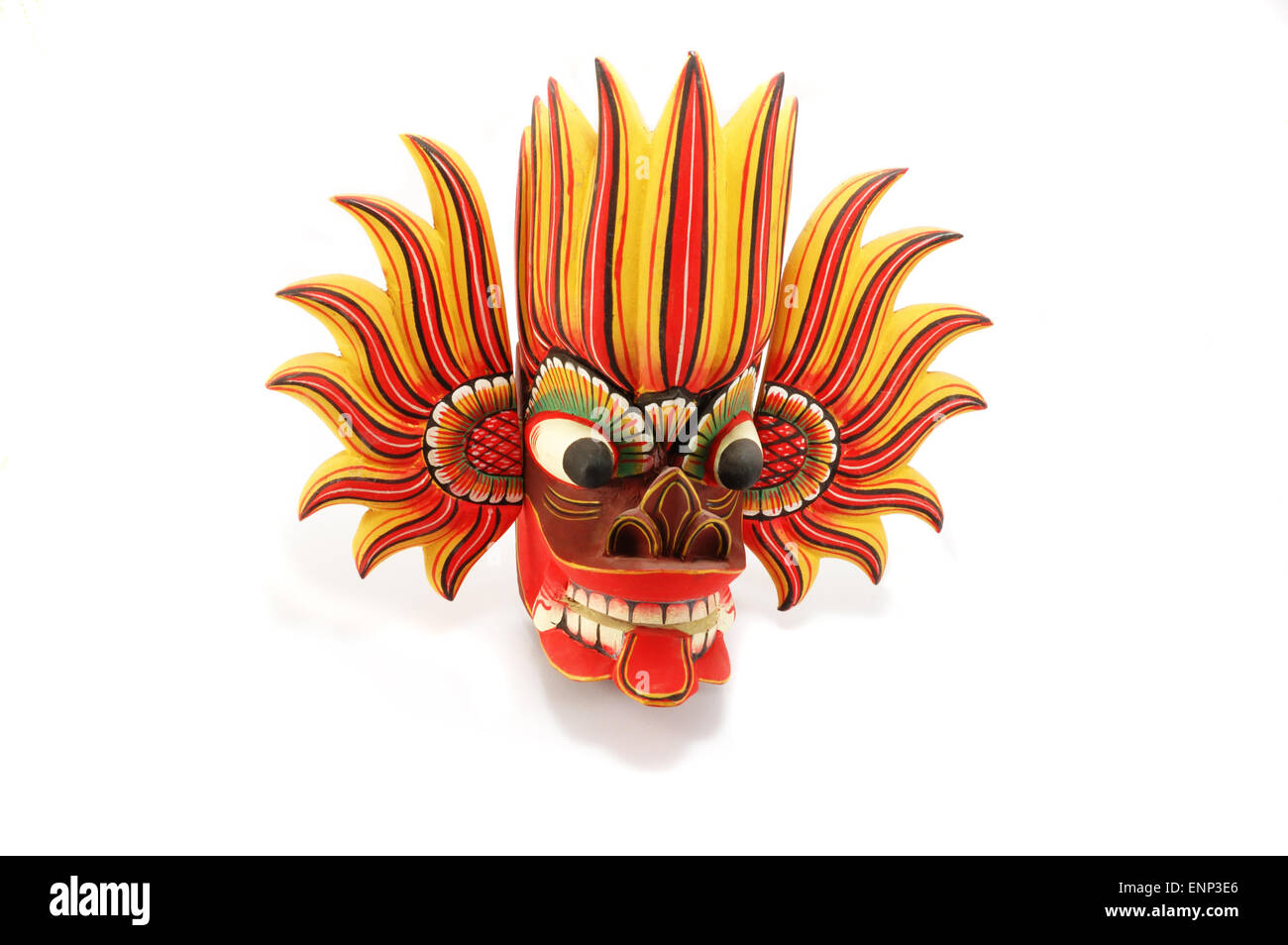 Traditional religious colorful mask of Sri Lanka Stock Photo - Alamy Traditional religious colorful mask of Sri Lanka Stock Photo - Alamy