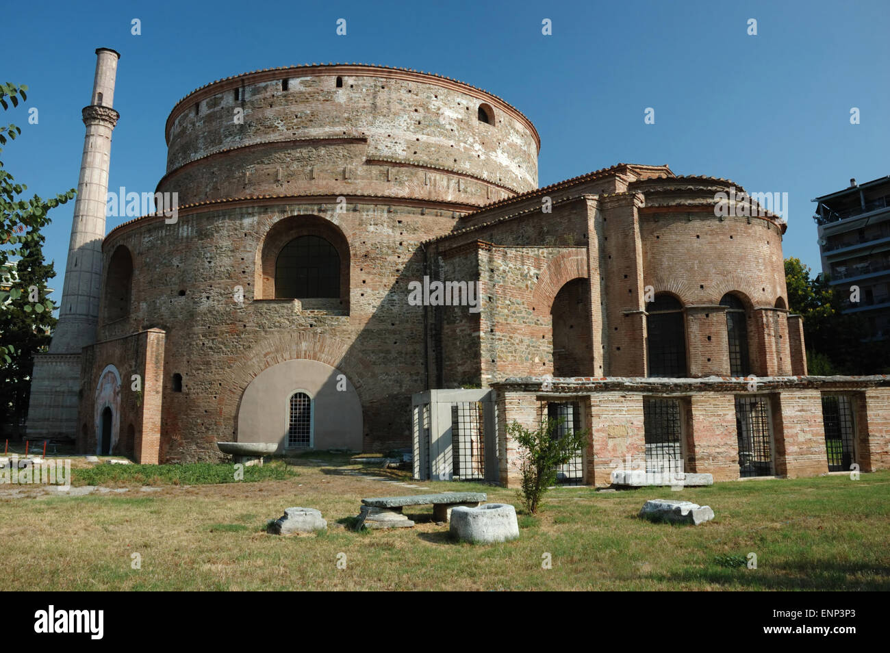 Galerius' Rotunda of St. George (Galerius' Tomb) in Thessaloniki,Greece Stock Photo - Alamy
