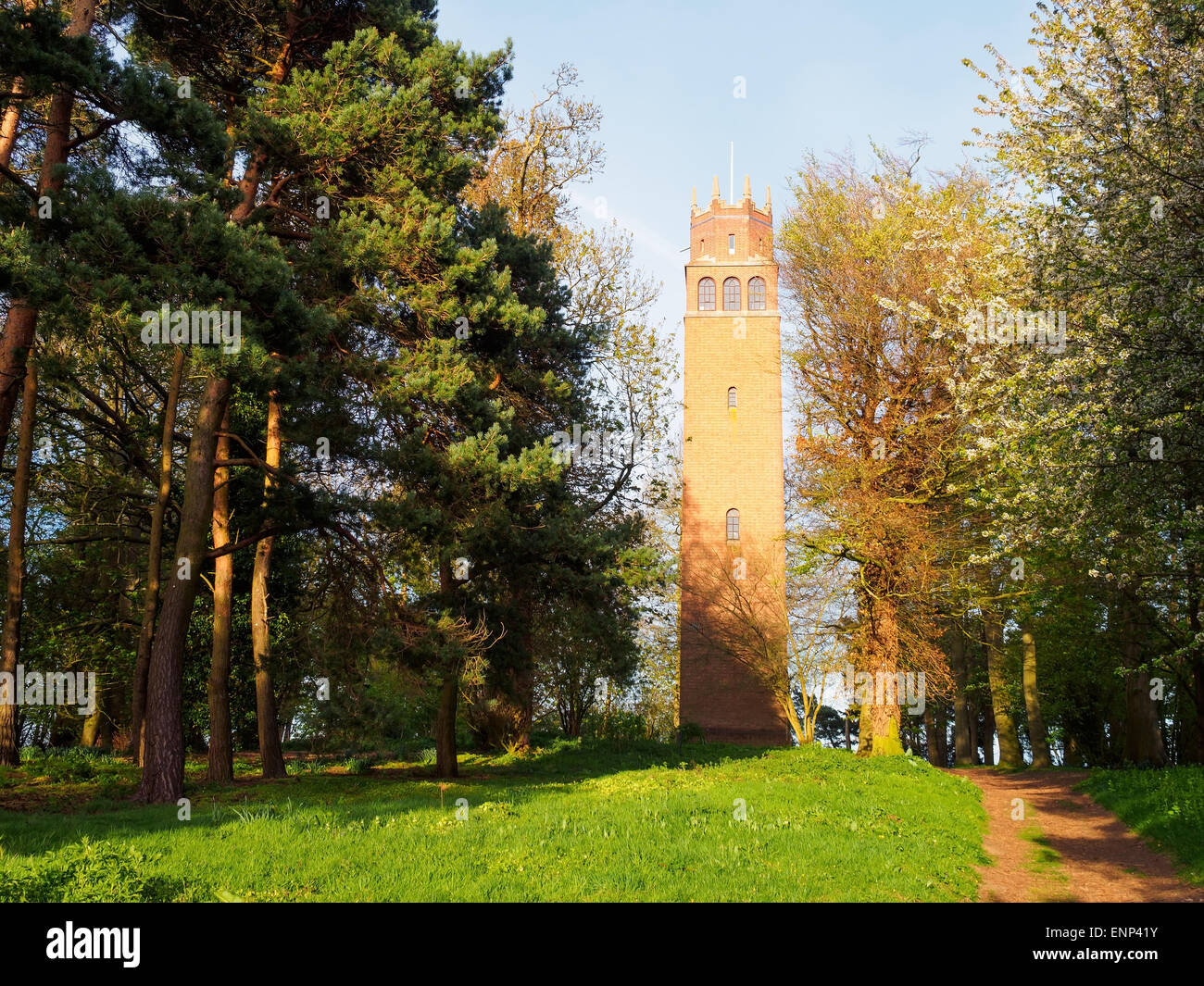 The folly tower at Faringdon, Oxfordshire, UK Stock Photo - Alamy