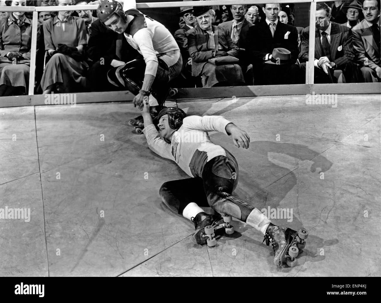 Roller skates 1950s hi-res stock photography and images - Alamy