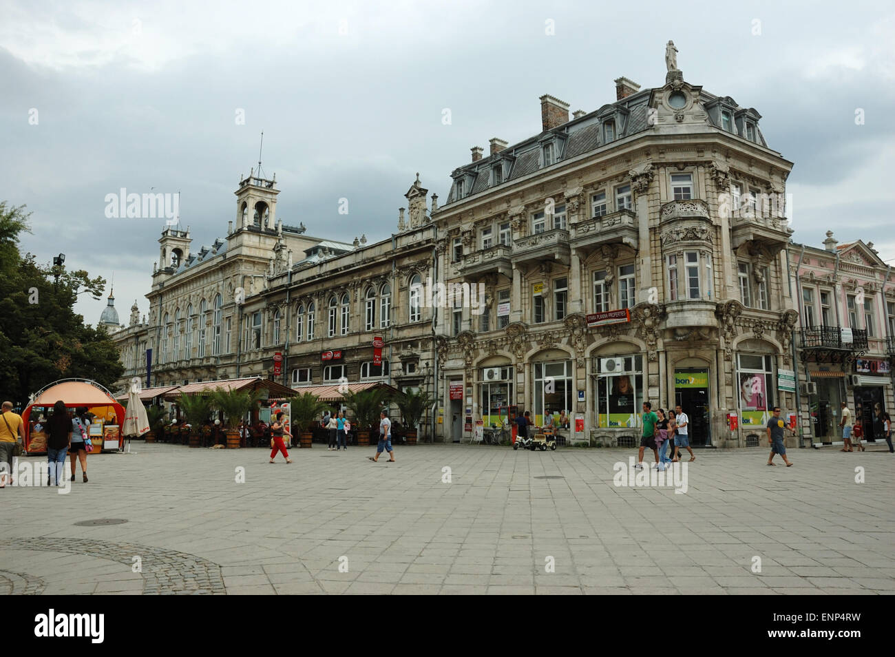 RUSSE,BULGARIA - AUGUST 30:Rousse state opera theatre on August 30 ...