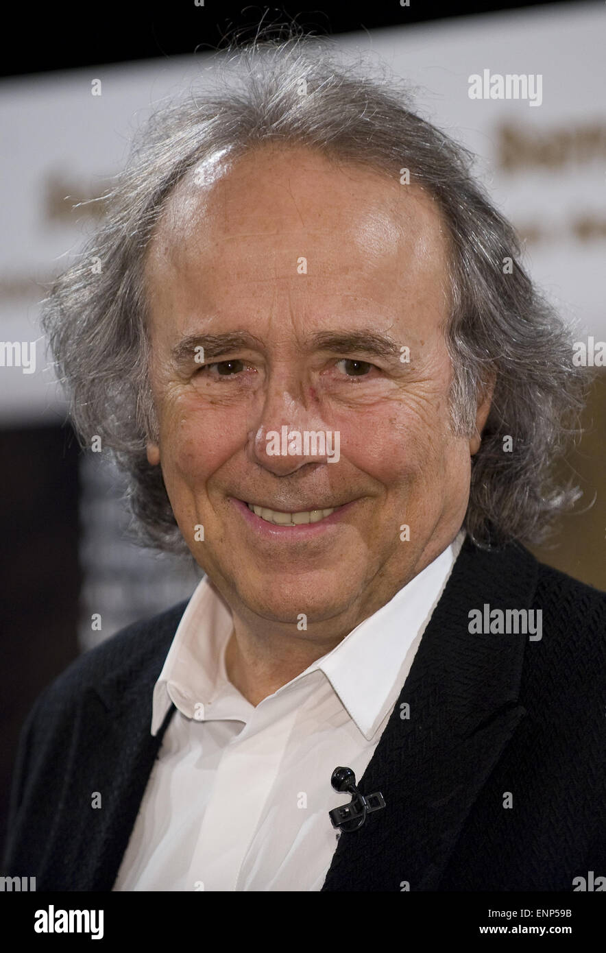 Spanish singer Joan Manuel Serrat attends a press conference for his ...