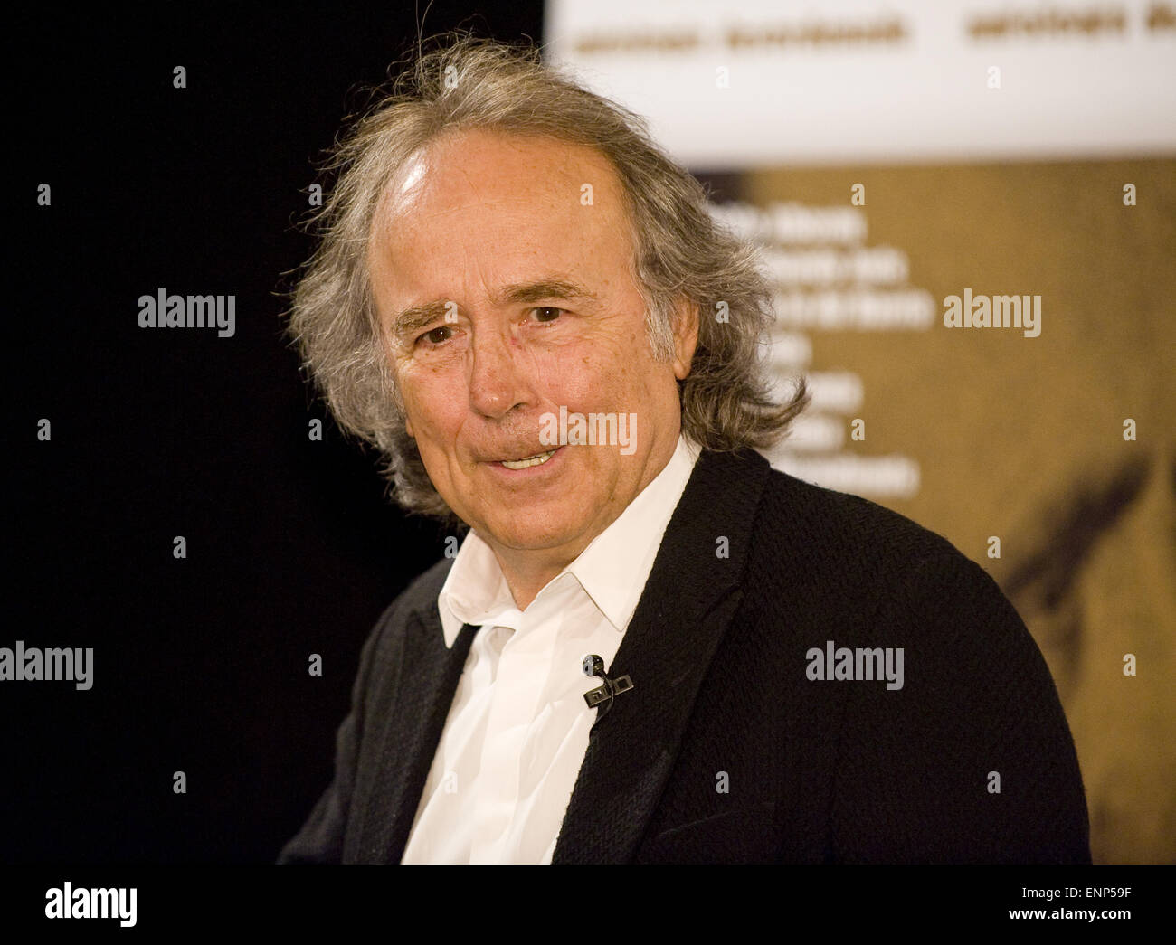 Spanish singer Joan Manuel Serrat attends a press conference for his ...