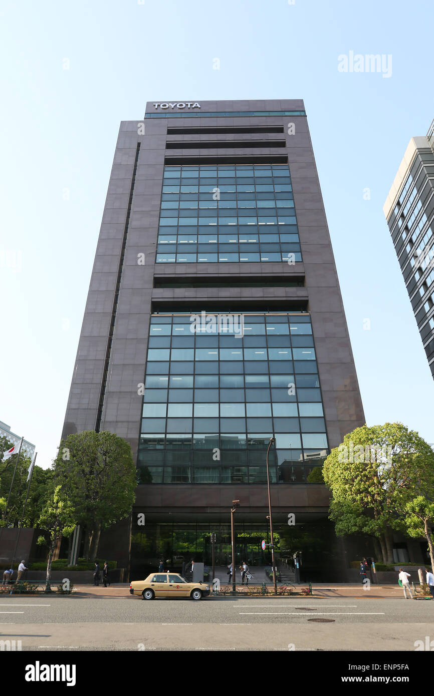 Tokyo, Japan. 8th May, 2015. Tokyo Head Office of Japan's Toyota Motor ...