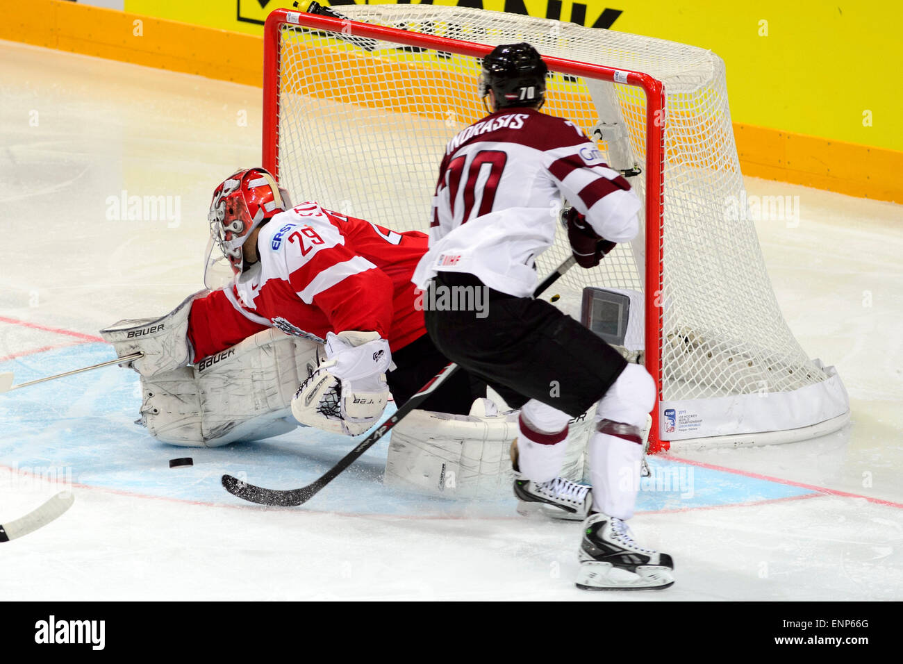 Prague, Czech Republic. 9th May, 2015. From left: goalkeeper Bernhard ...
