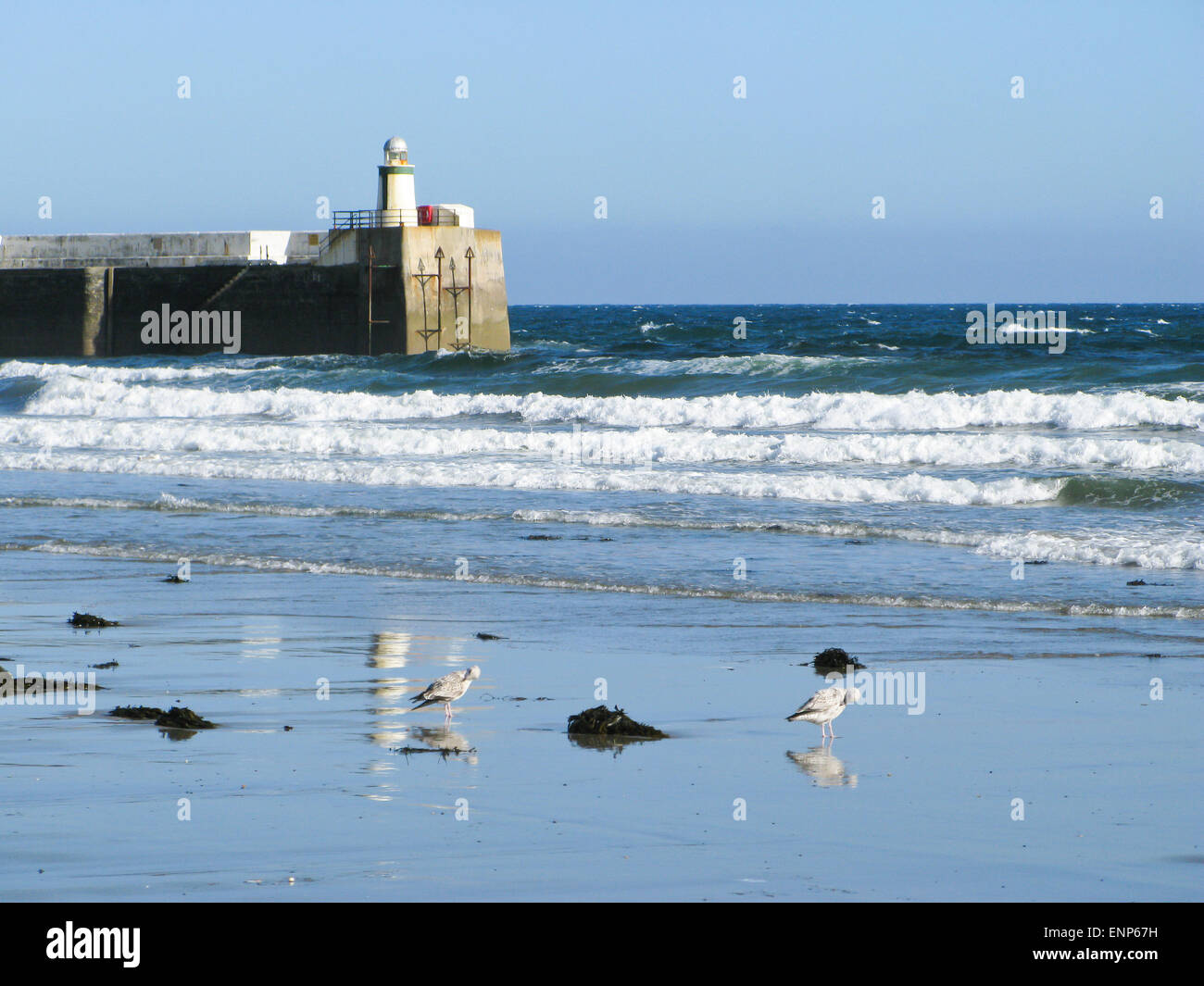 Laxey harbor hi-res stock photography and images - Alamy
