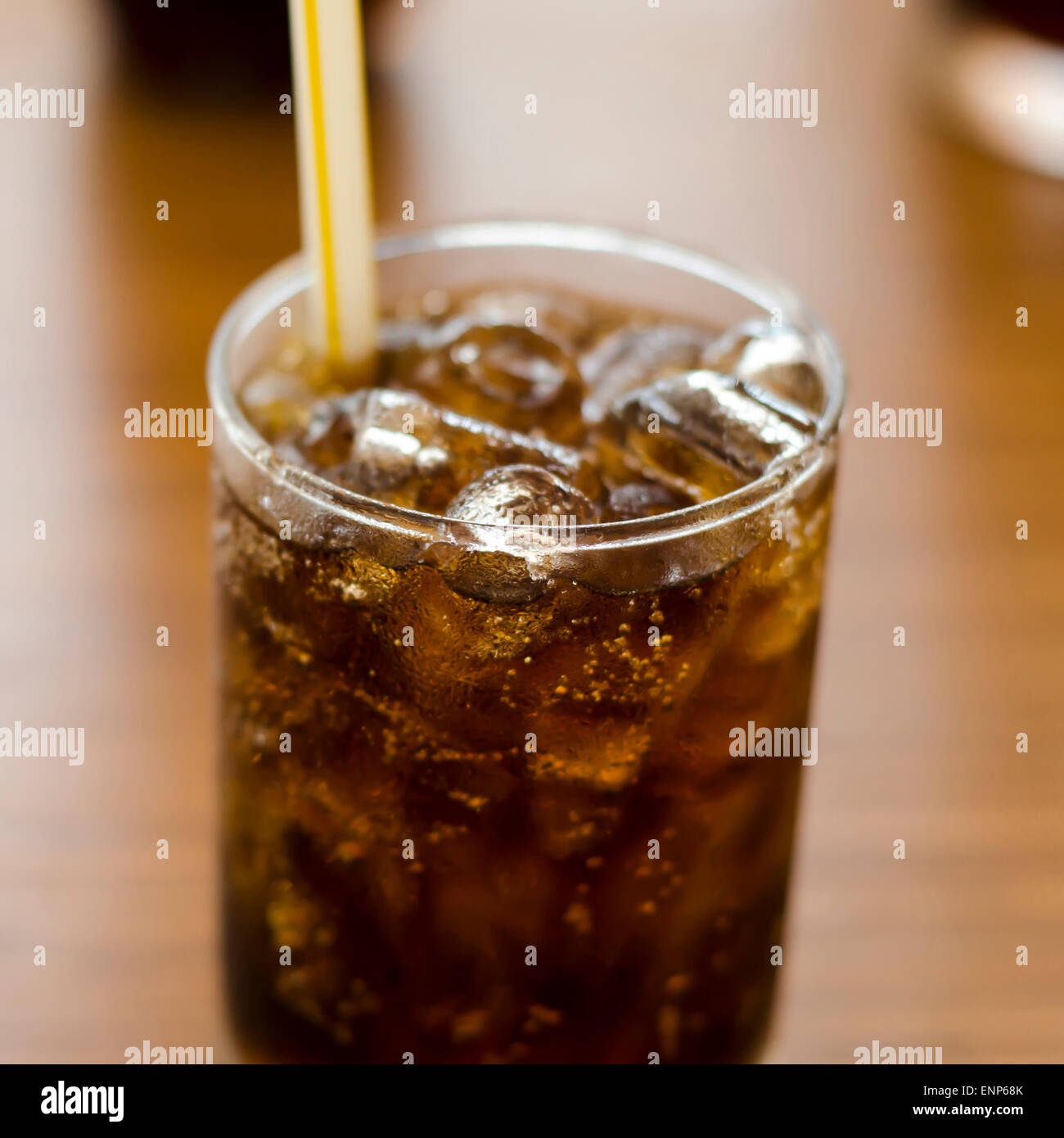 coca cola in resturant it popular in many country Stock Photo - Alamy