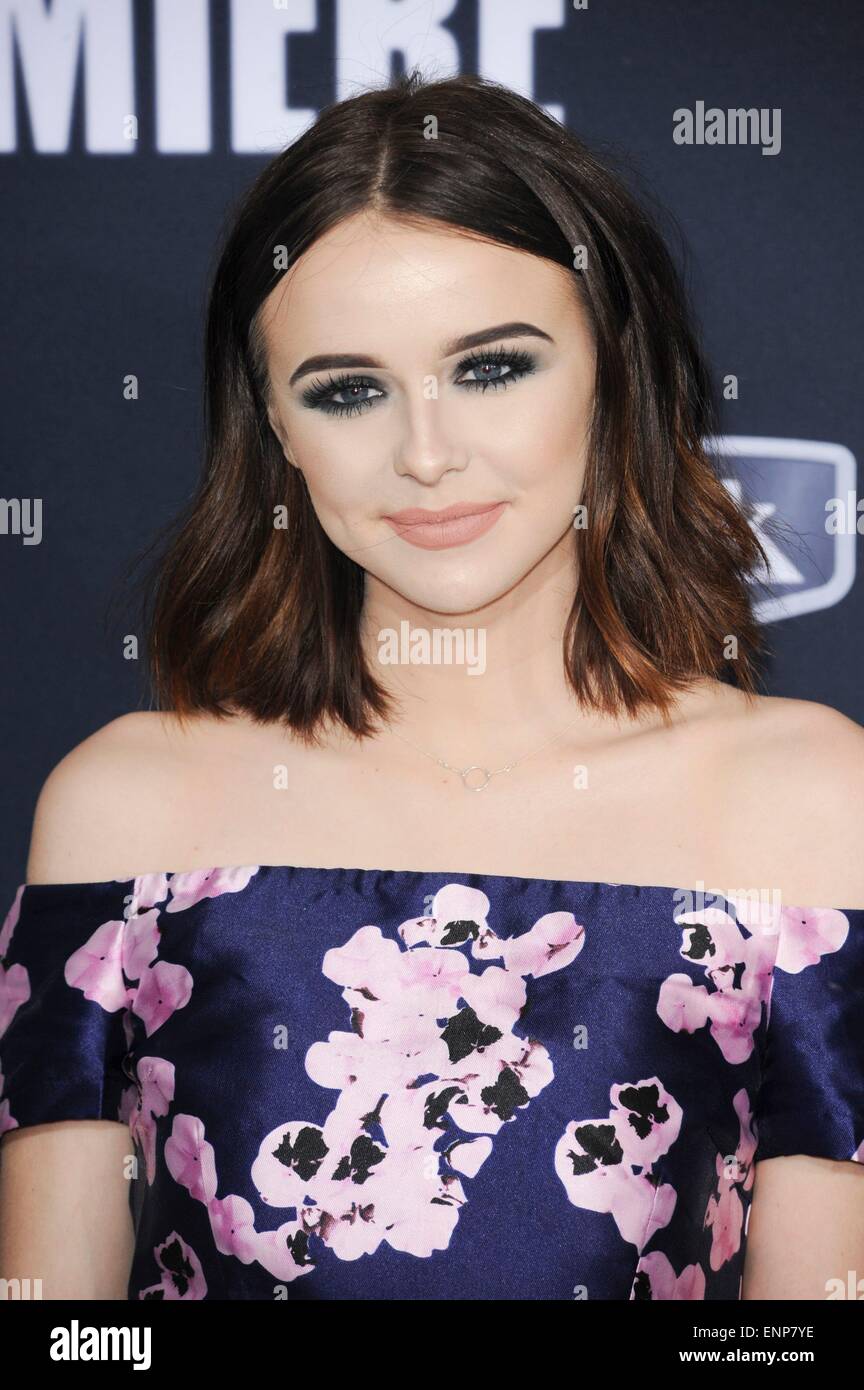 New York, NY, USA. 8th May, 2015. Acadia Brinley at arrivals for PITCH ...