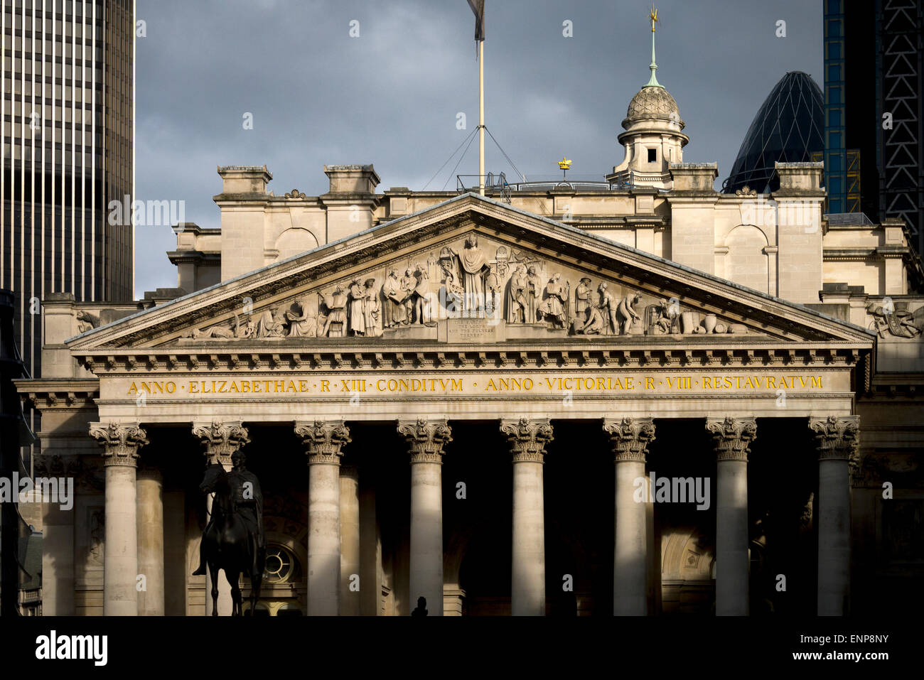 The Royal Exchange, London, Britain Stock Photo - Alamy