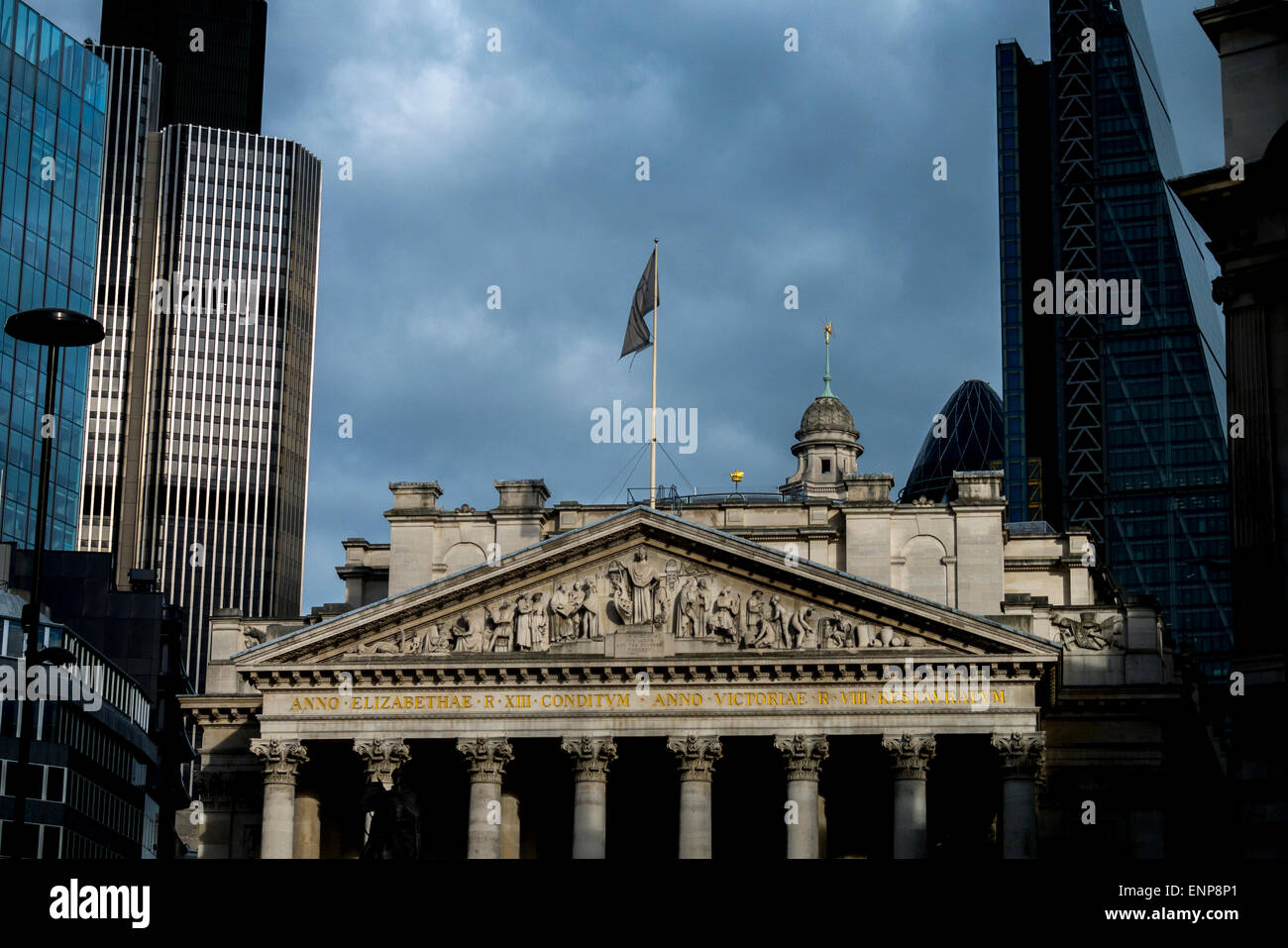 The Royal Exchange , London, Britain Stock Photo - Alamy