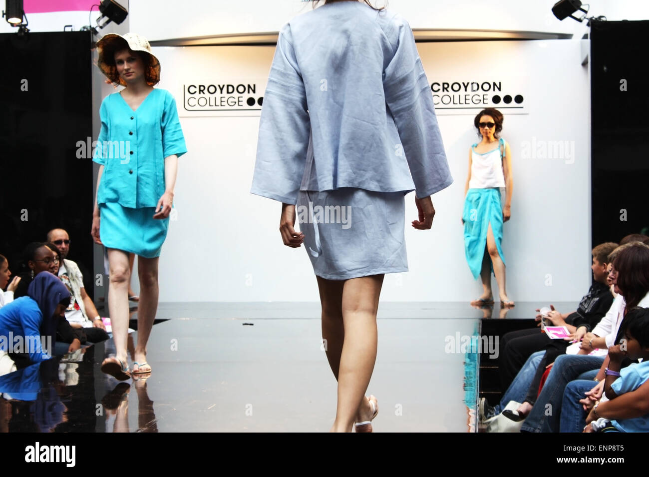 CROYDON, LONDON - JUNE 18 : Models in Fashion Festival on June 18, 2008 ...