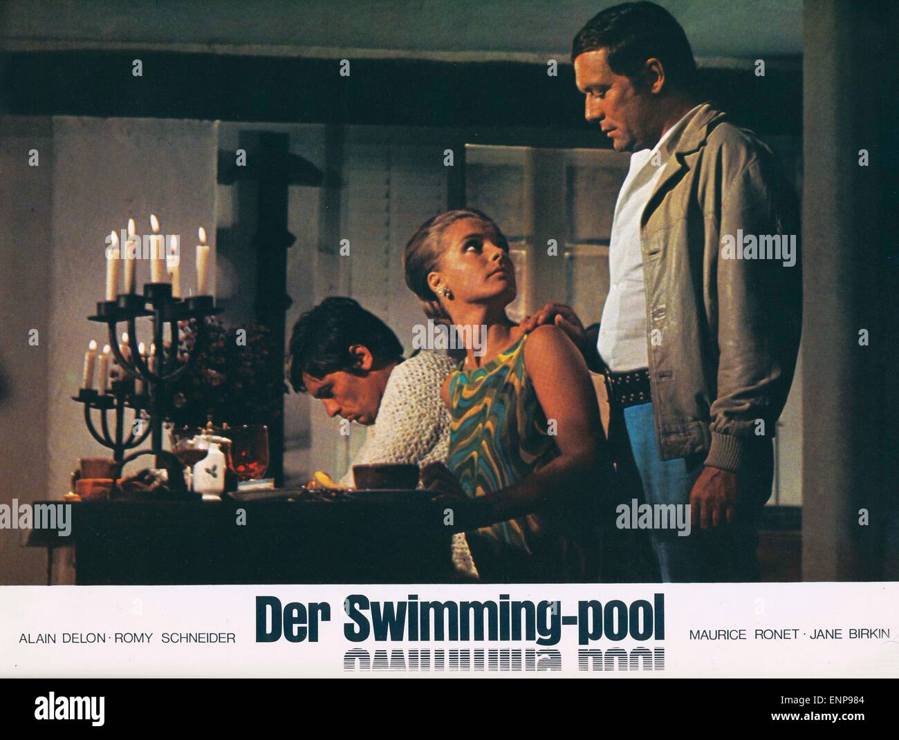 Romy schneider alain delon piscine hi-res stock photography and images ...