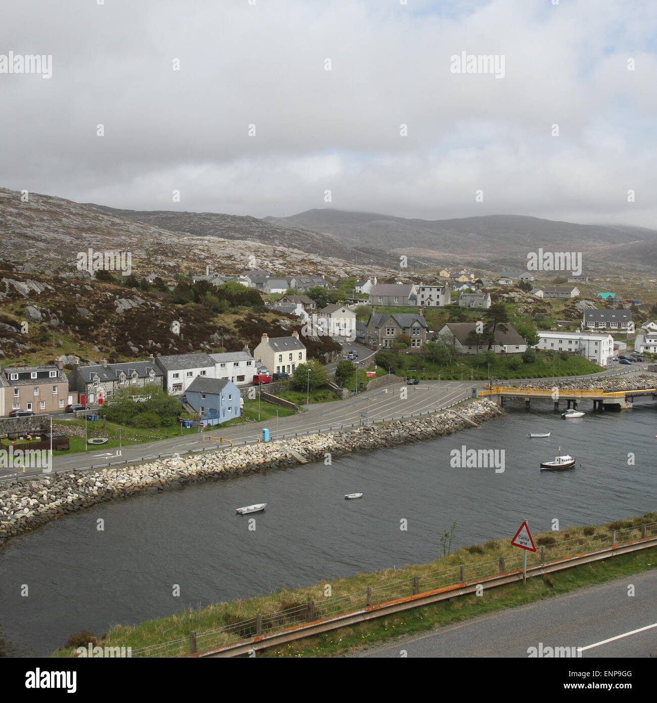Tarbert Isle of Harris Scotland May 2014 Stock Photo - Alamy