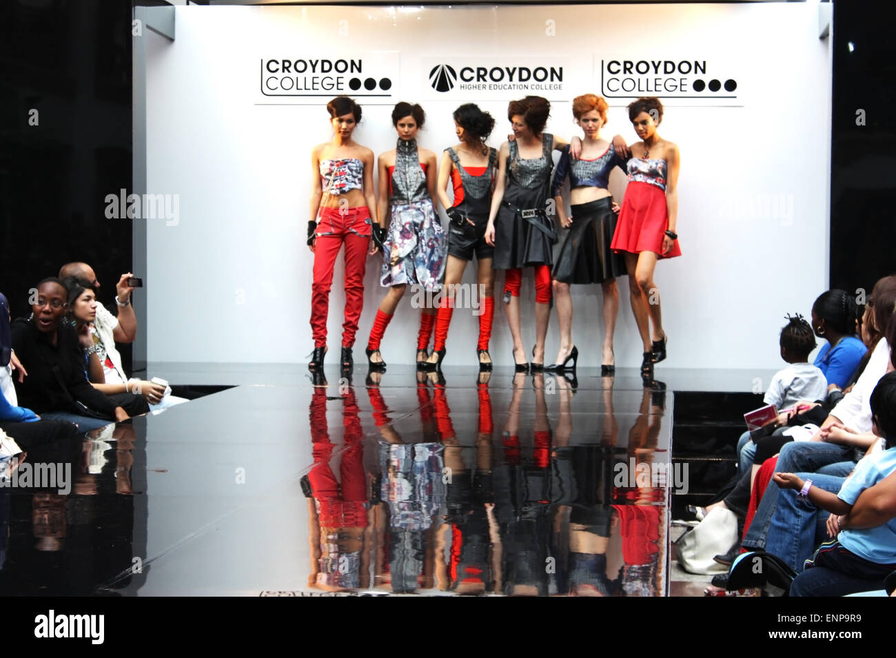 CROYDON, LONDON - JUNE 18 : Models in Fashion Festival on June 18, 2008 ...