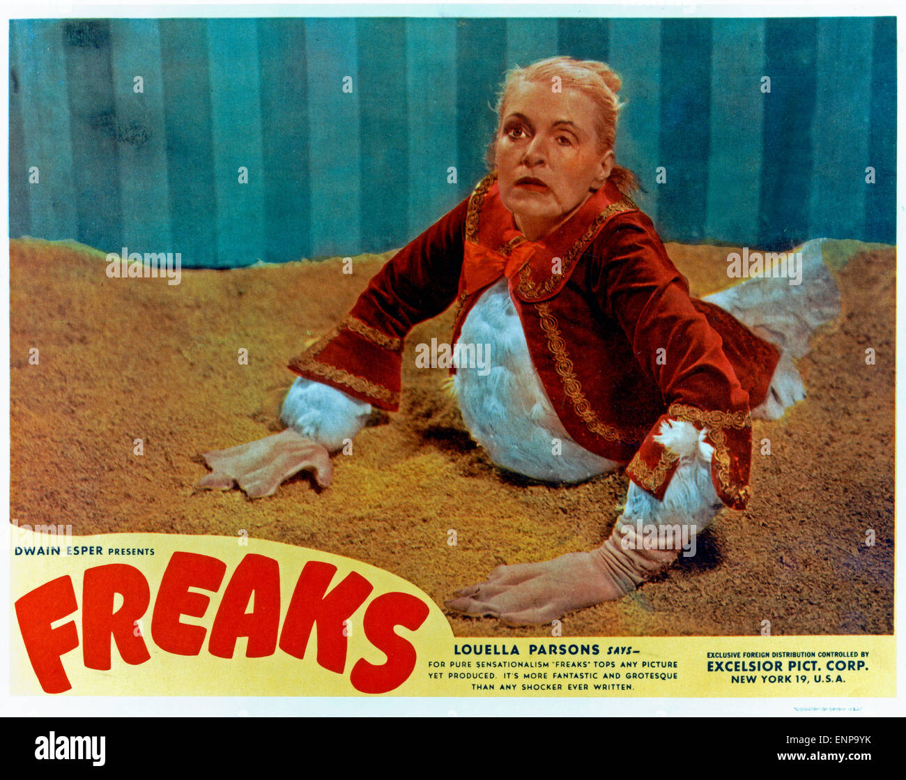 Freaks, USA 1932, Regie: Tod Browning, Darsteller: Olga Baclanova Stock ...