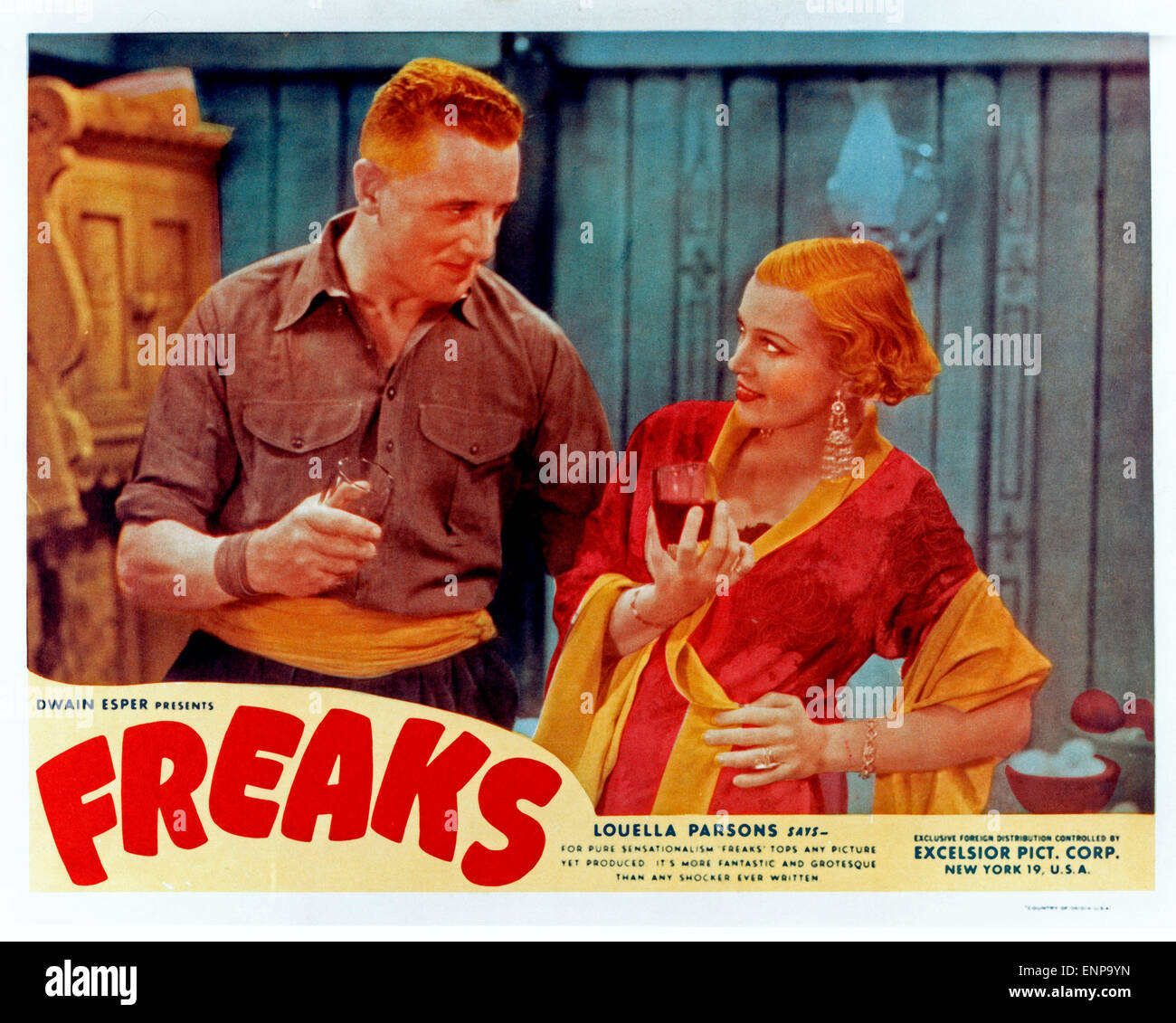 Freaks, USA 1932, Regie: Tod Browning, Darsteller: Olga Baclanova ...