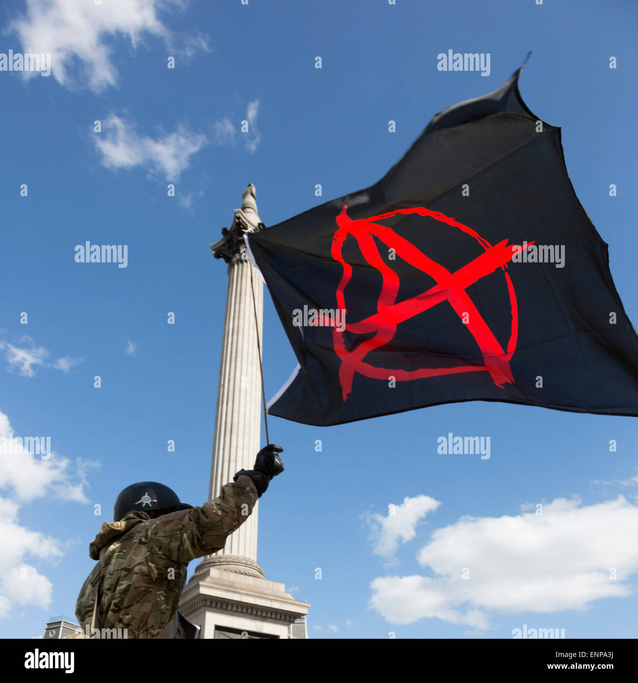 Anarchy flag hi-res stock photography and images - Alamy