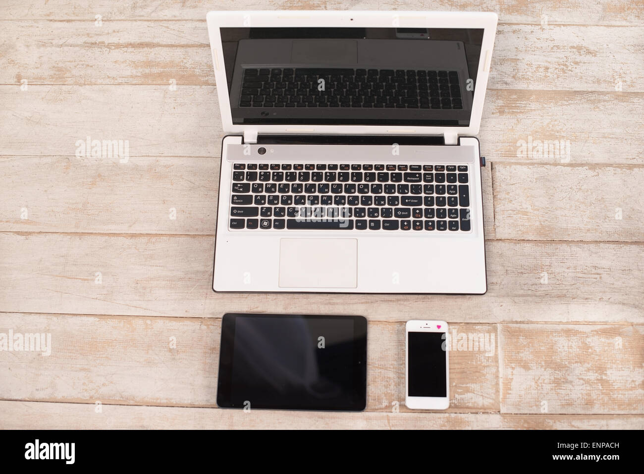 Nice top view photo of objects Stock Photo - Alamy