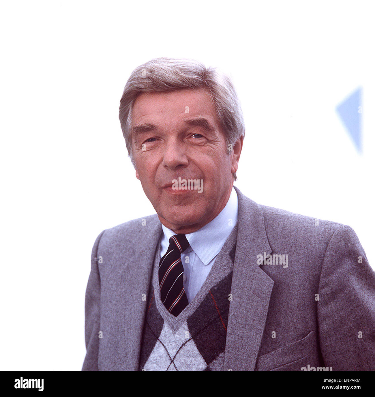 Der deutsche Schauspieler Heinz Drache, Portrait, 1980er. German actor ...