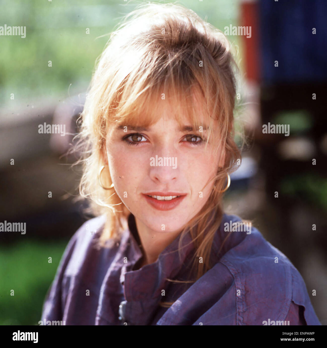 Schauspielerin Katharina Abt, Portrait, 1990er. German actress ...