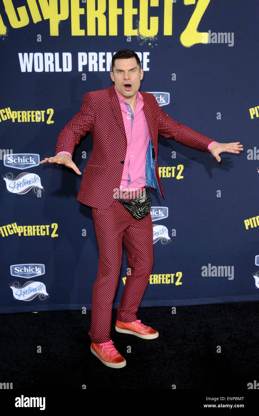 Flula Borg Pitch Perfect 2 World Premiere 08/05/2015 Los Angeles Stock ...