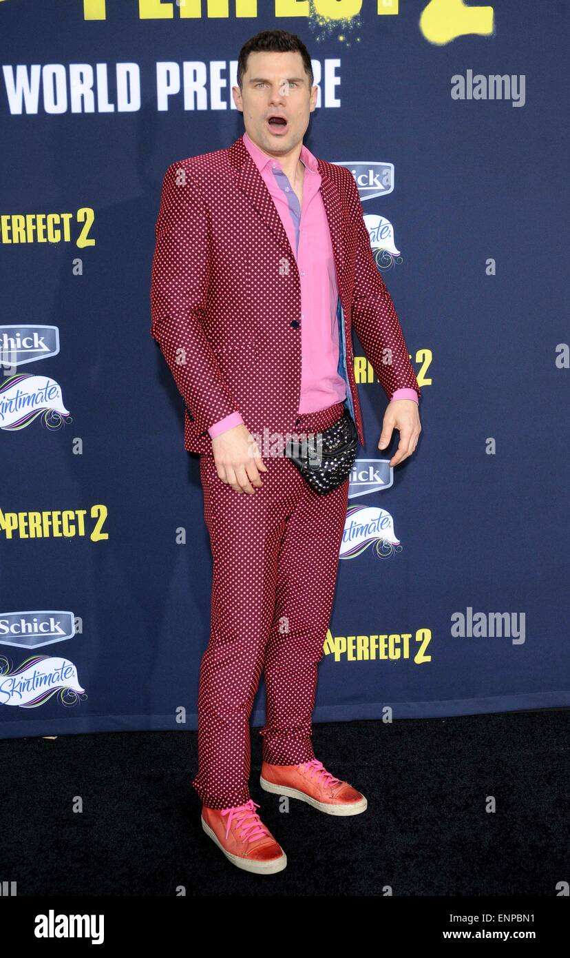 Flula Borg Pitch Perfect 2 World Premiere 08/05/2015 Los Angeles Stock ...