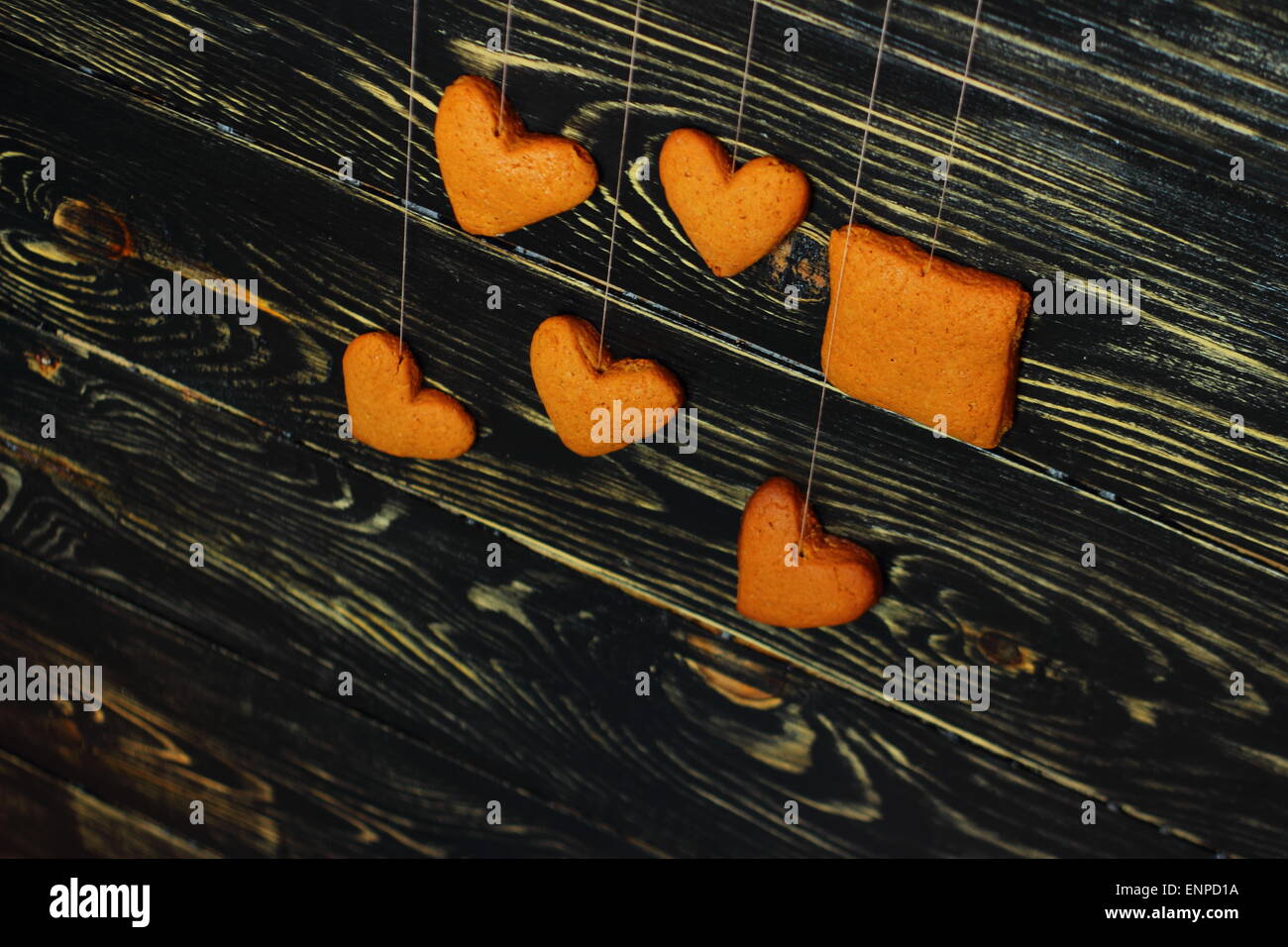 set of tasty cookies of different shapes Stock Photo - Alamy