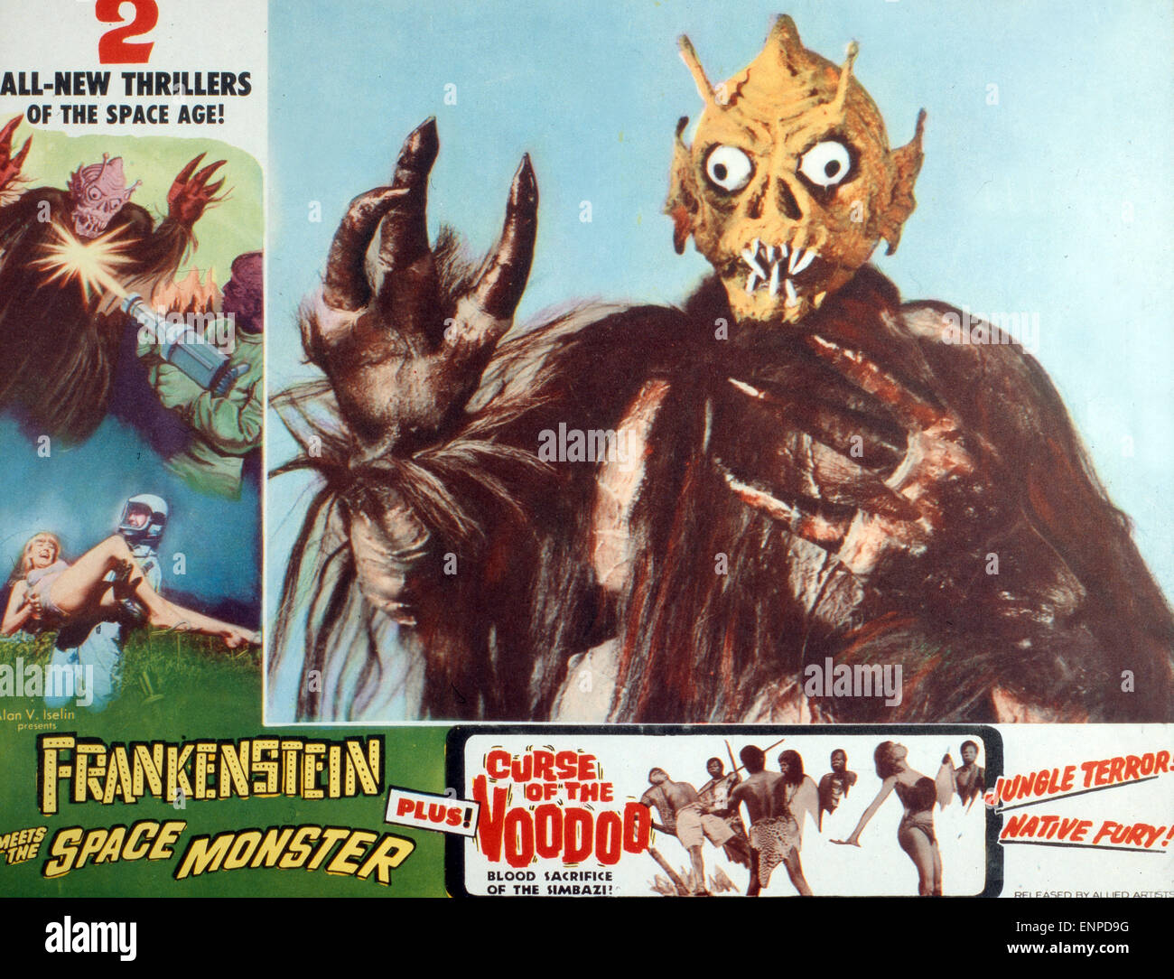 Frankenstein Meets The Spacemonster, USA 1965, Regie: Robert Gaffney ...