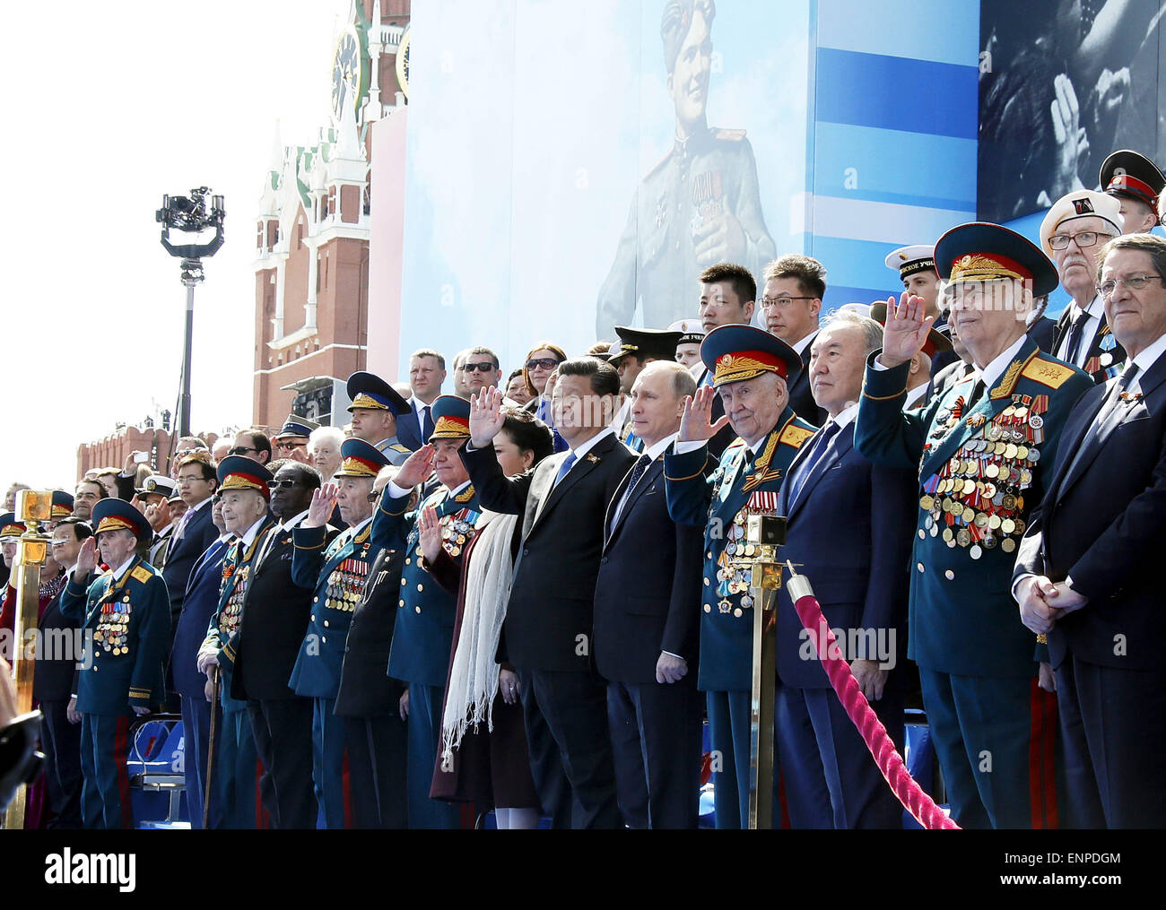 Xi jinping putin chinese parade hi-res stock photography and images - Alamy