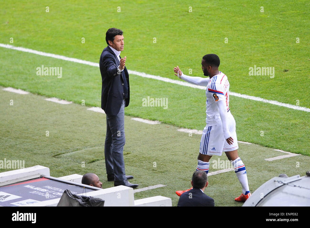 Hubert FOURNIER/Alexandre LACAZETTE - 02.05.2015 - Lyon/Evian Thonon ...