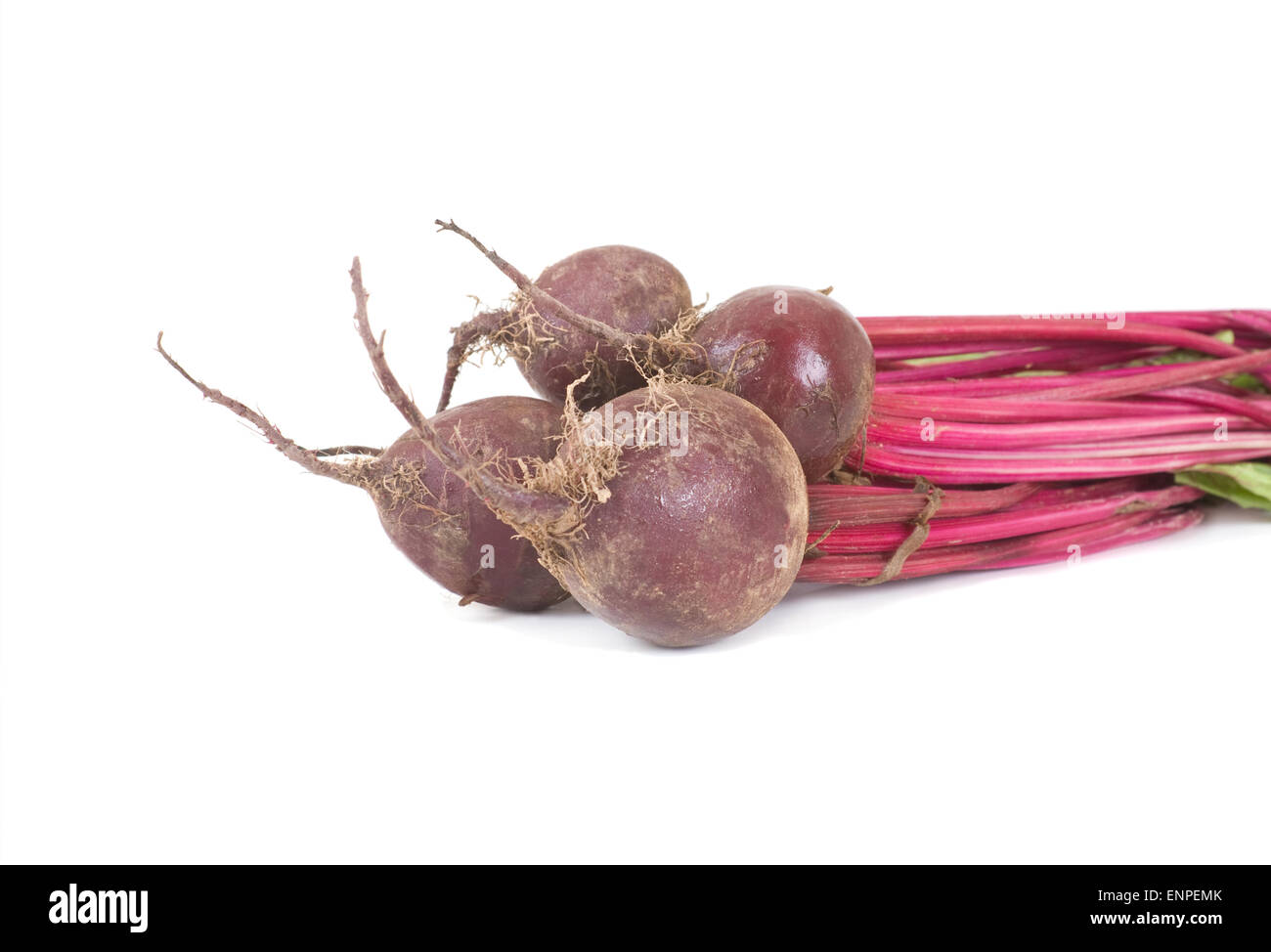 Beets on white background Stock Photo - Alamy
