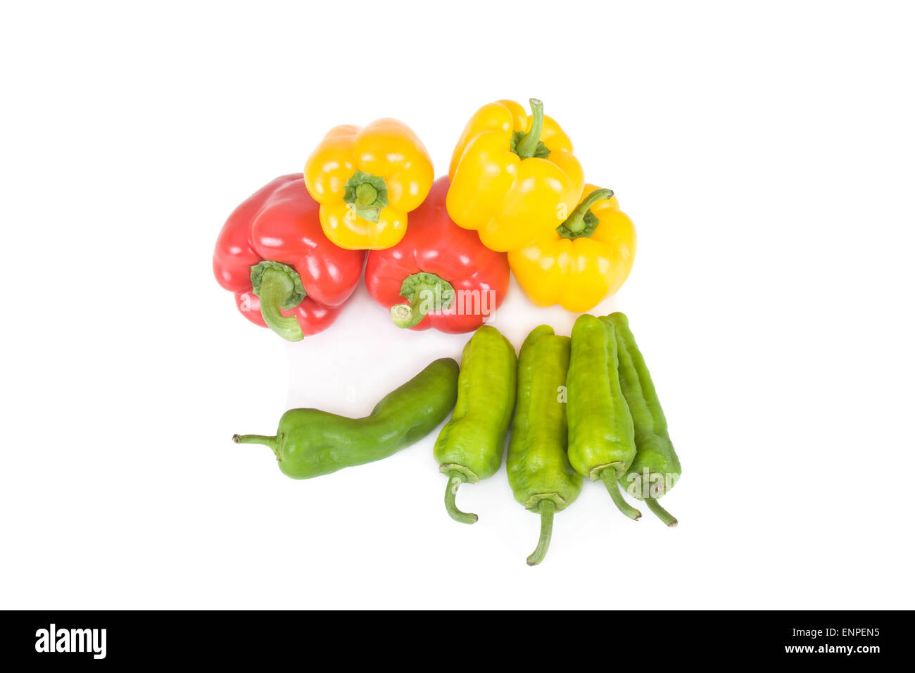 pepper on white background Stock Photo - Alamy