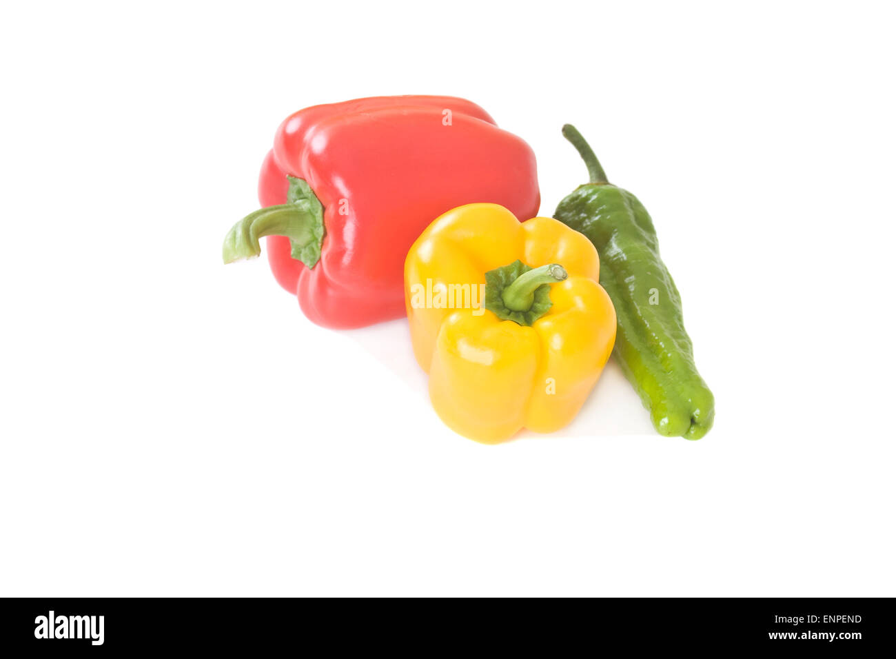 pepper on white background Stock Photo - Alamy