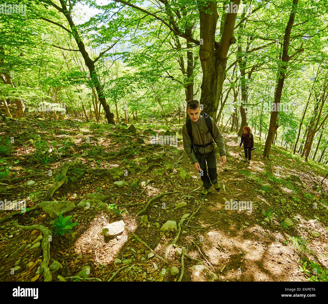 Hikers mark hi-res stock photography and images - Alamy