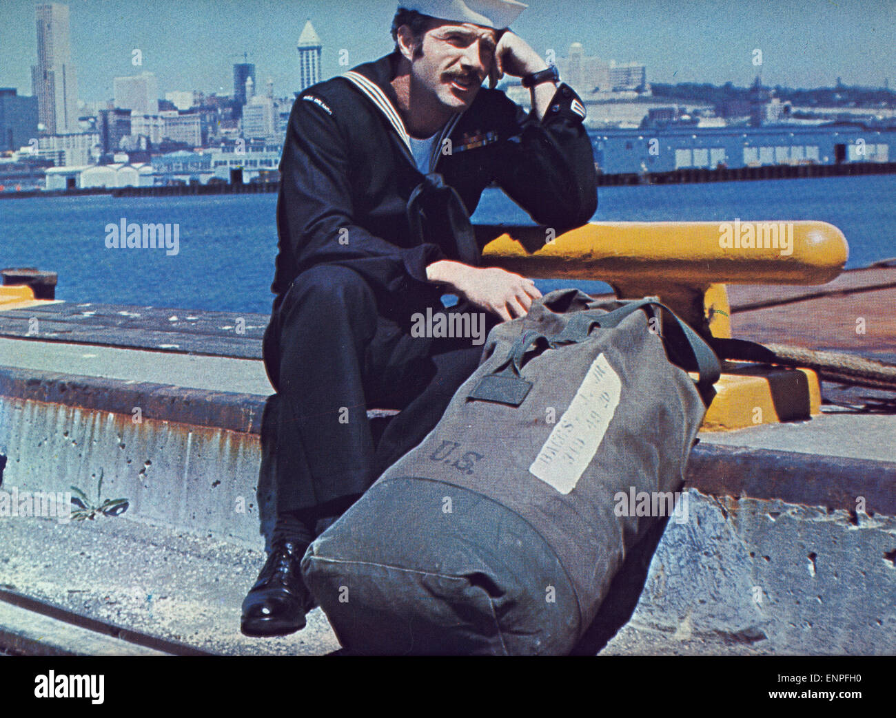 Navy uniform 1970s hi-res stock photography and images - Alamy