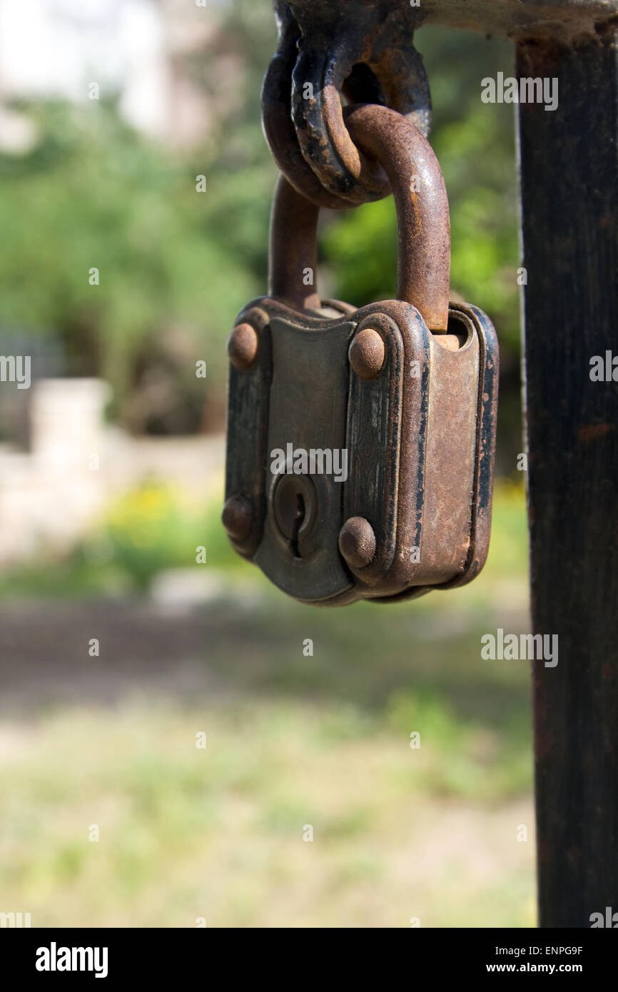 Padlock antique hi-res stock photography and images - Alamy