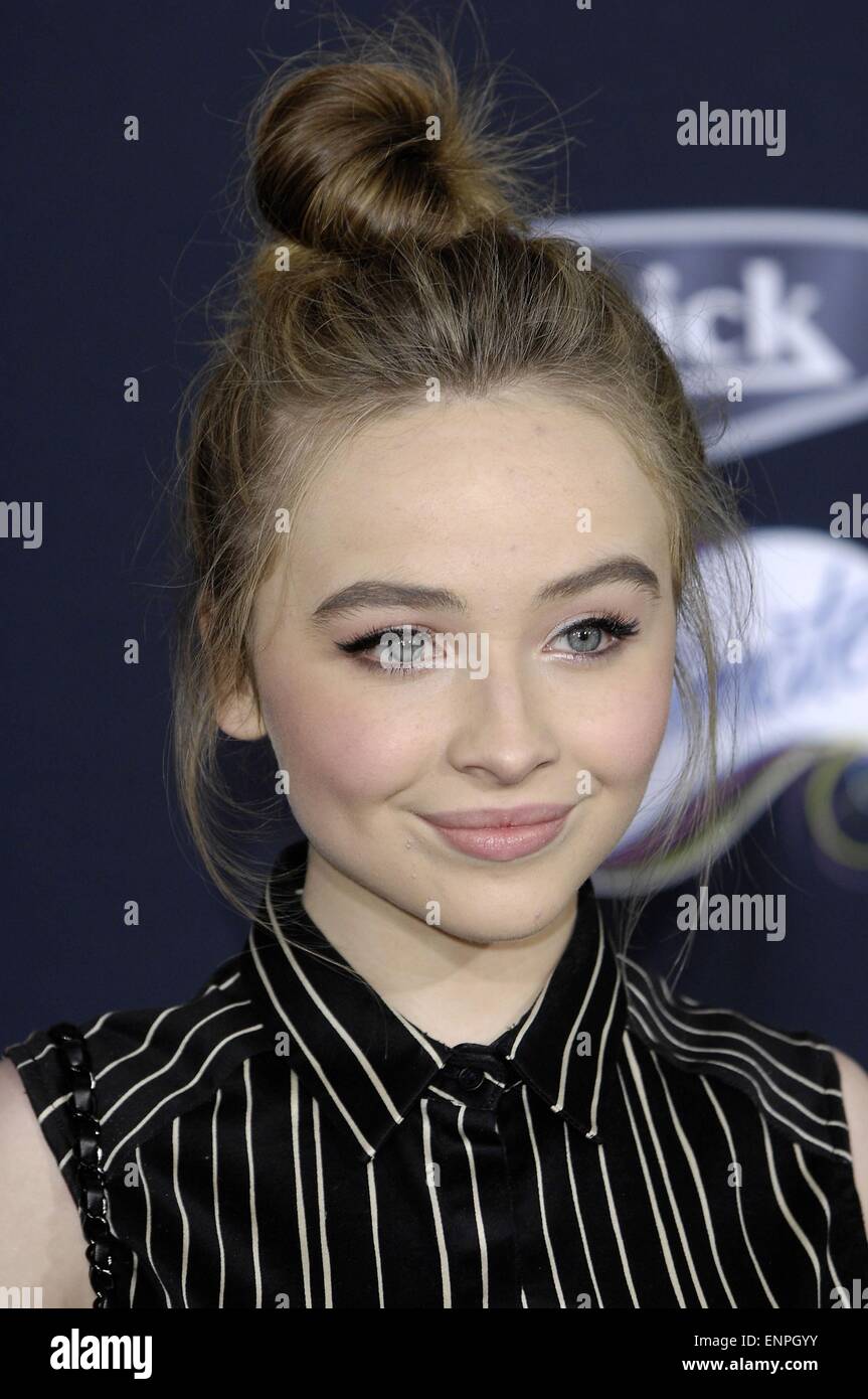 Los Angeles, CA, USA. 8th May, 2015. Sabrina Carpenter at arrivals for ...