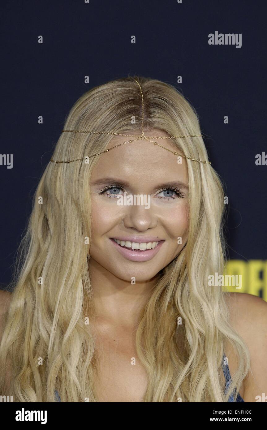 Los Angeles, CA, USA. 8th May, 2015. Alli Simpson at arrivals for PITCH ...